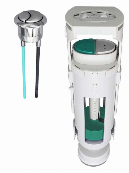 Geberit Type 260 Flush Valve & Button -Kingsway Plumbing