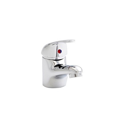 Kartell Logik Mono Basin Mixer with Click Waste -Kingsway Plumbing
