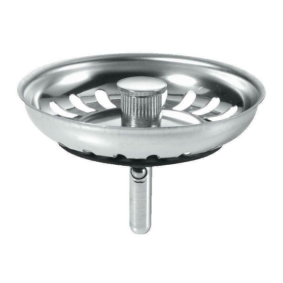 McAlpine Basket Strainer Waste Plug (Stemball Model) -Kingsway Plumbing