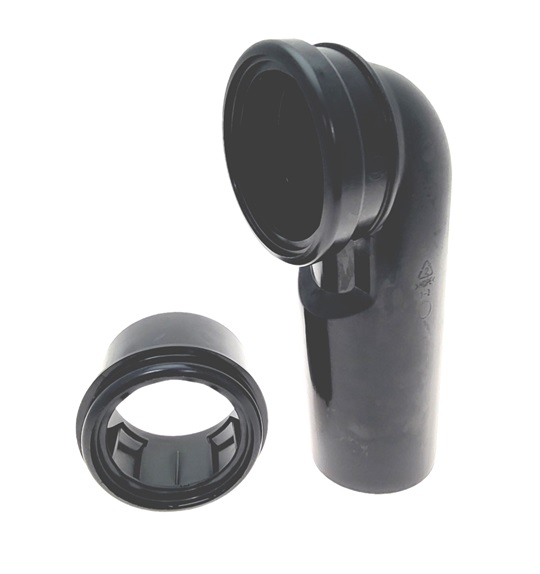 Roca Outlet Bend & Adapter AV0042400R (Compact) -Kingsway Plumbing