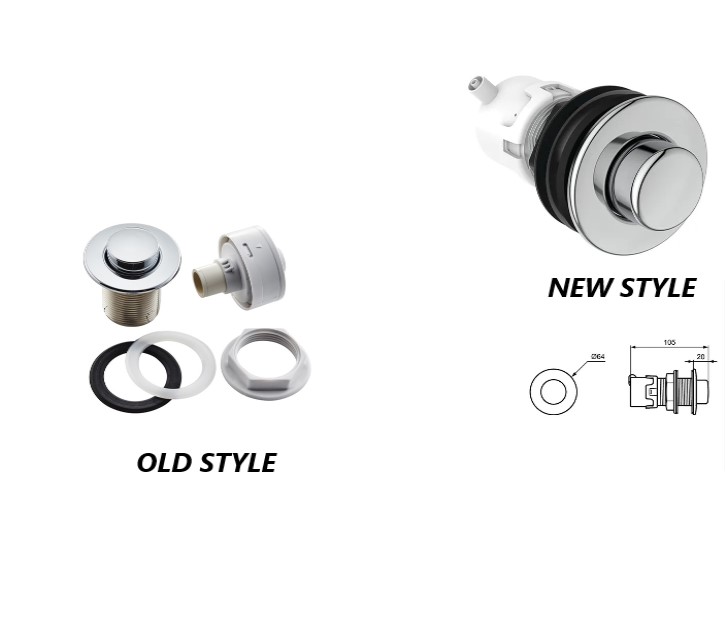 Ideal Standard Single Pneumatic Flush Button -Kingsway Plumbing