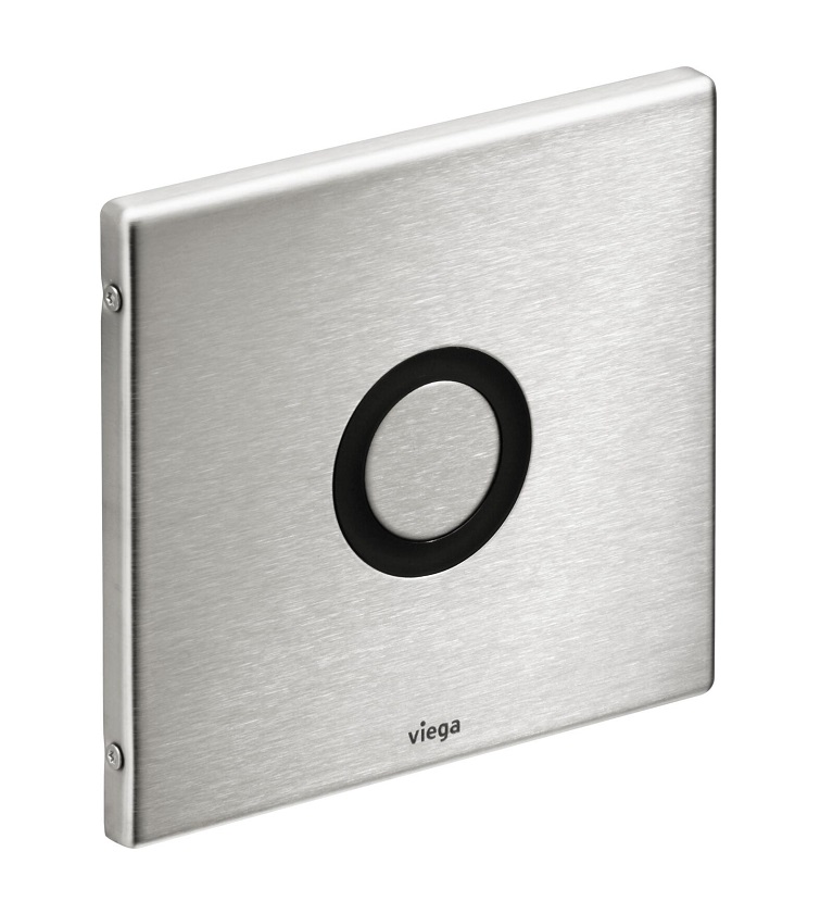 Viega Visign For Public Urinal Plate Brushed Stainless -Kingsway Plumbing